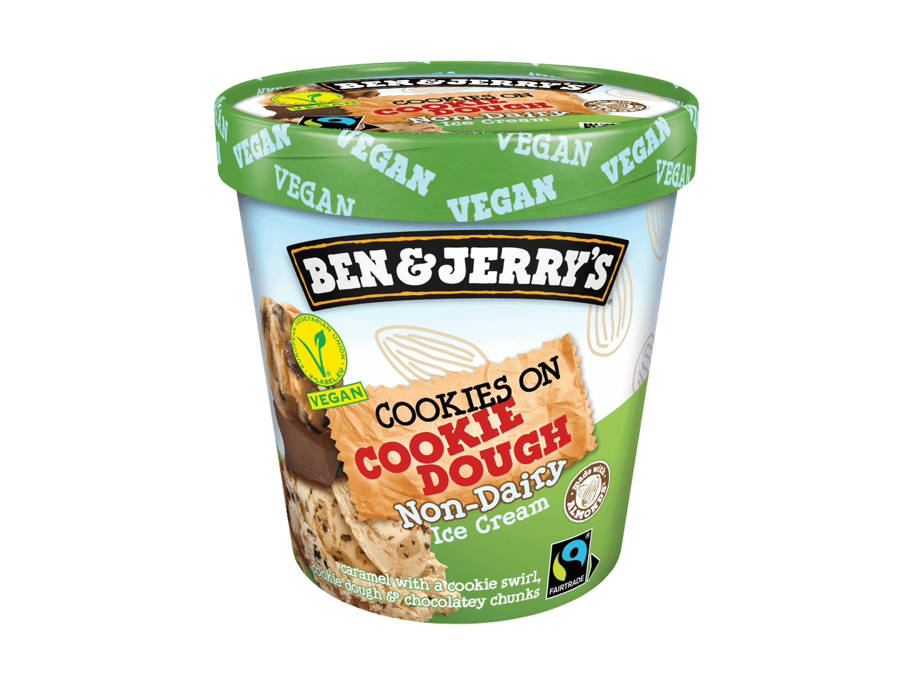 Ben&Jerry›s Cookies on Cookie Dough vegan
