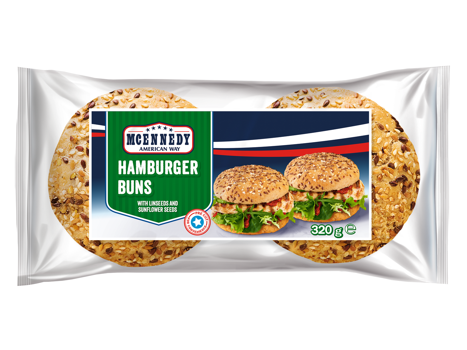 MCENNEDY 4 pains burger multigrains | Lidl
