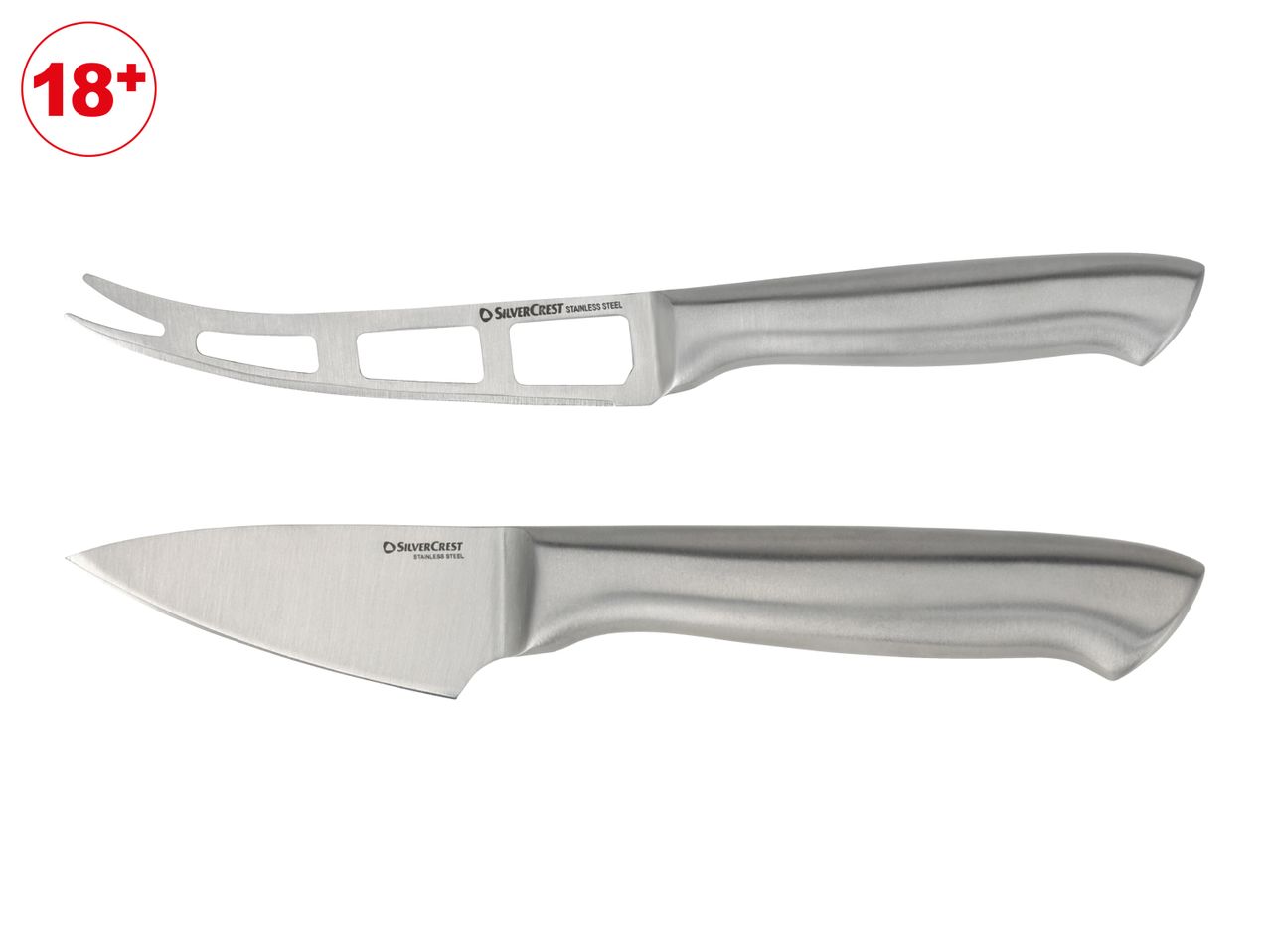Silvercrest Cheese Knife Set - 2 Pieces