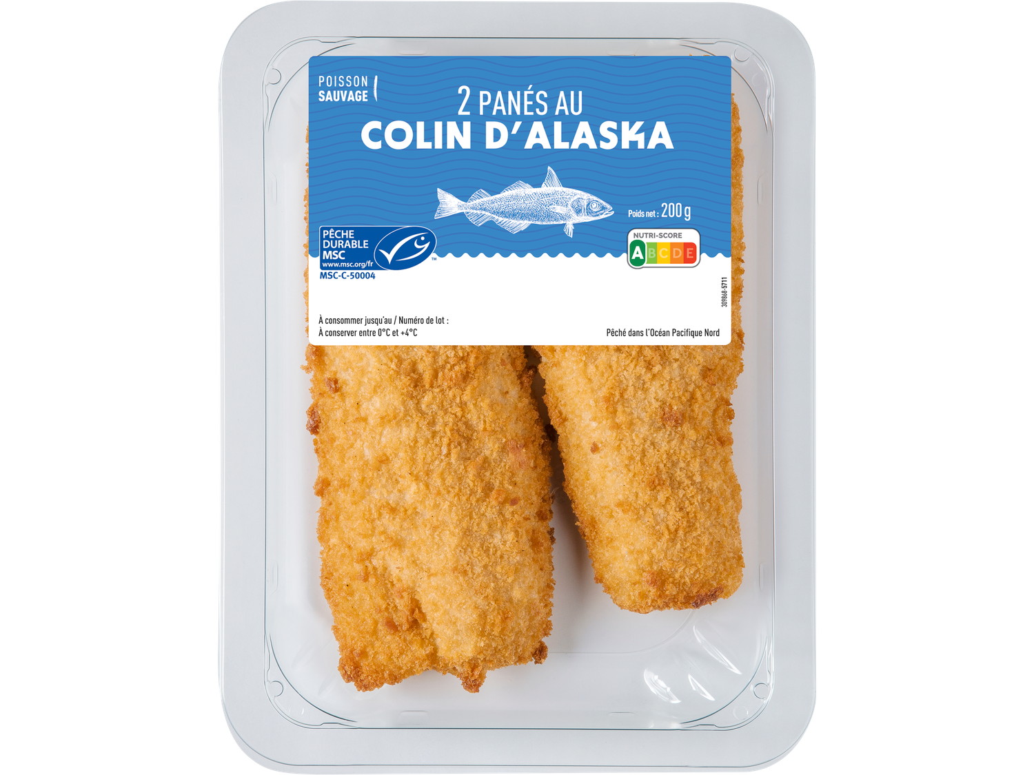 2 panés au colin d'Alaska MSC Acheter | LIDL