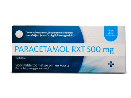 Paracetamol RXT 500 mg, tabletten | LIDL