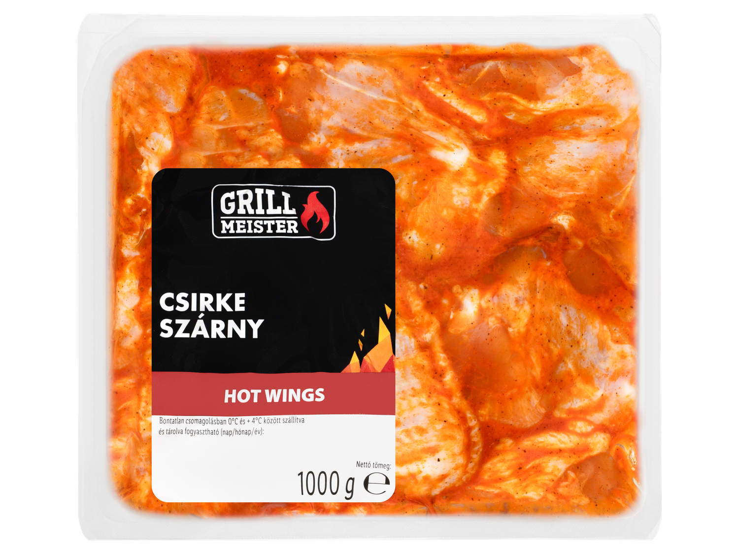 GRILLMEISTER Pácolt csípős csirkeszárny | Lidl