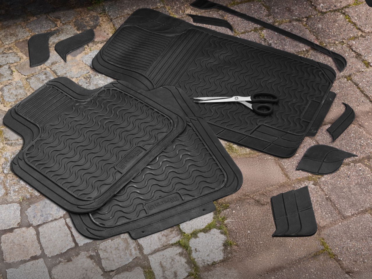 Set tappetini auto, 4 pezzi