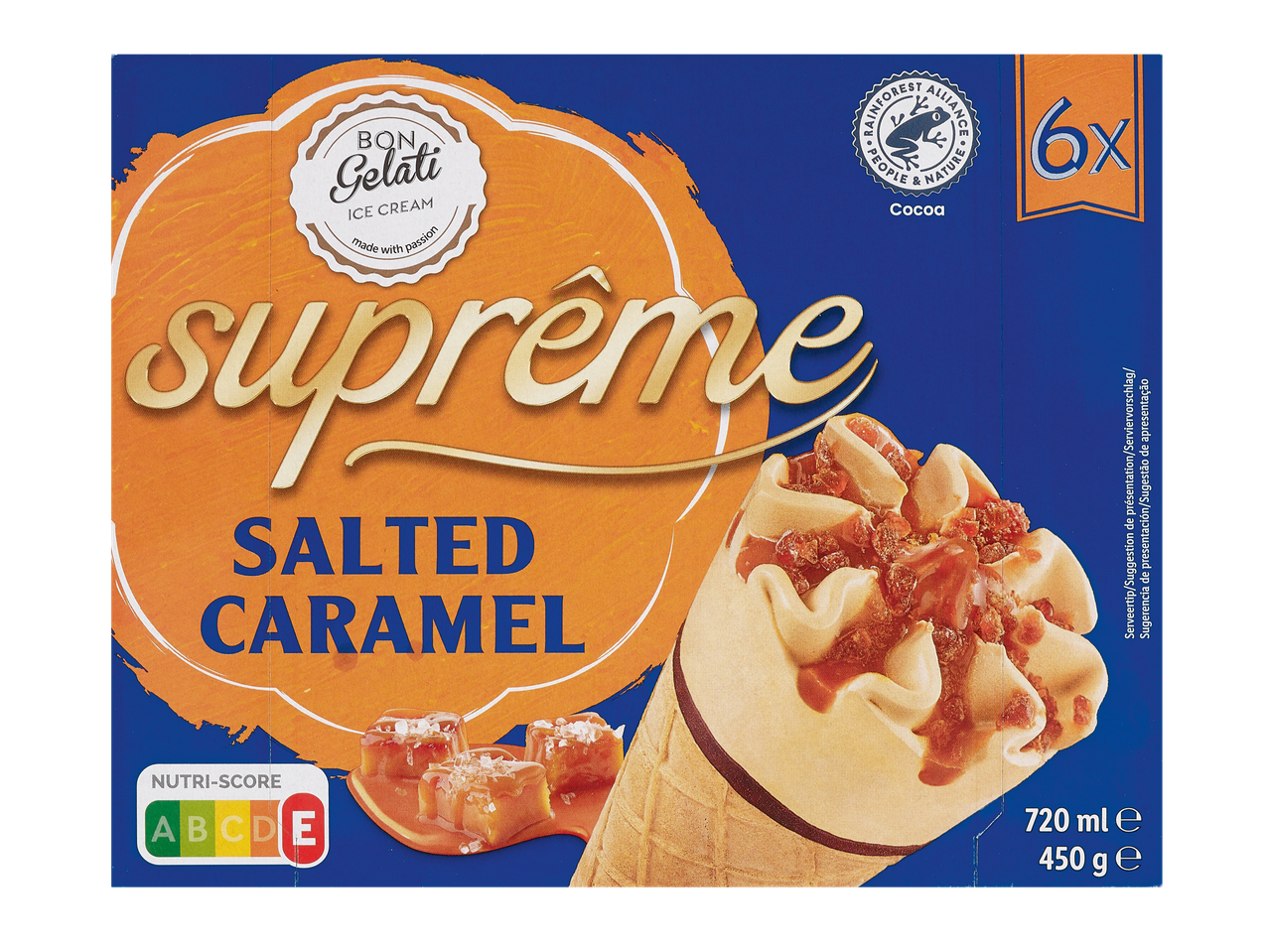Bon Gelati Petit cornets caramel salé | Lidl