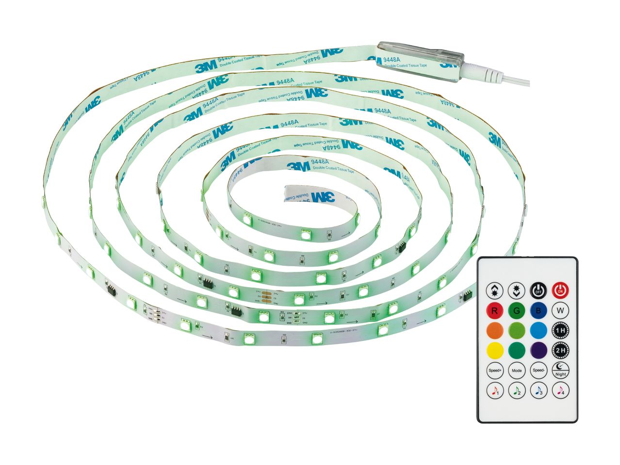 LIVARNO HOME® LED-bånd med lydsensor