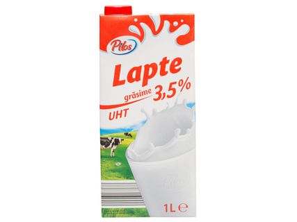 Lapte UHT 3,5% grăsime Îl găsiți la Lidl