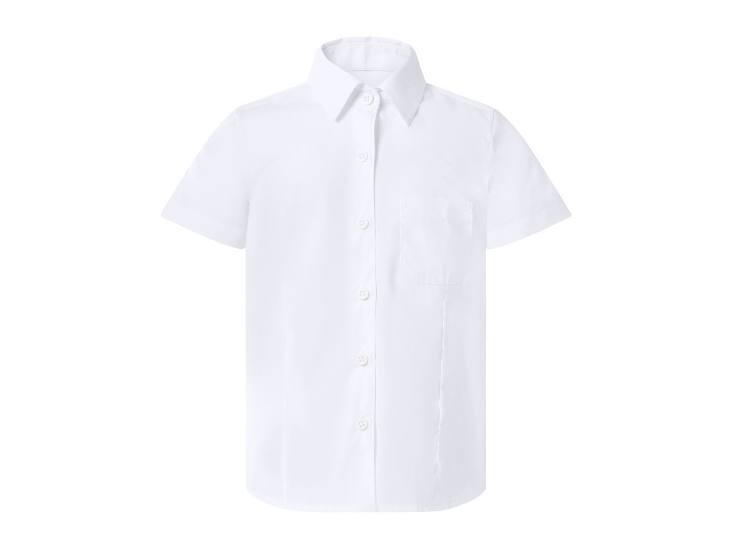 Short Sleeve Shirts With Fitted Cut - 2 Pack | Lidl