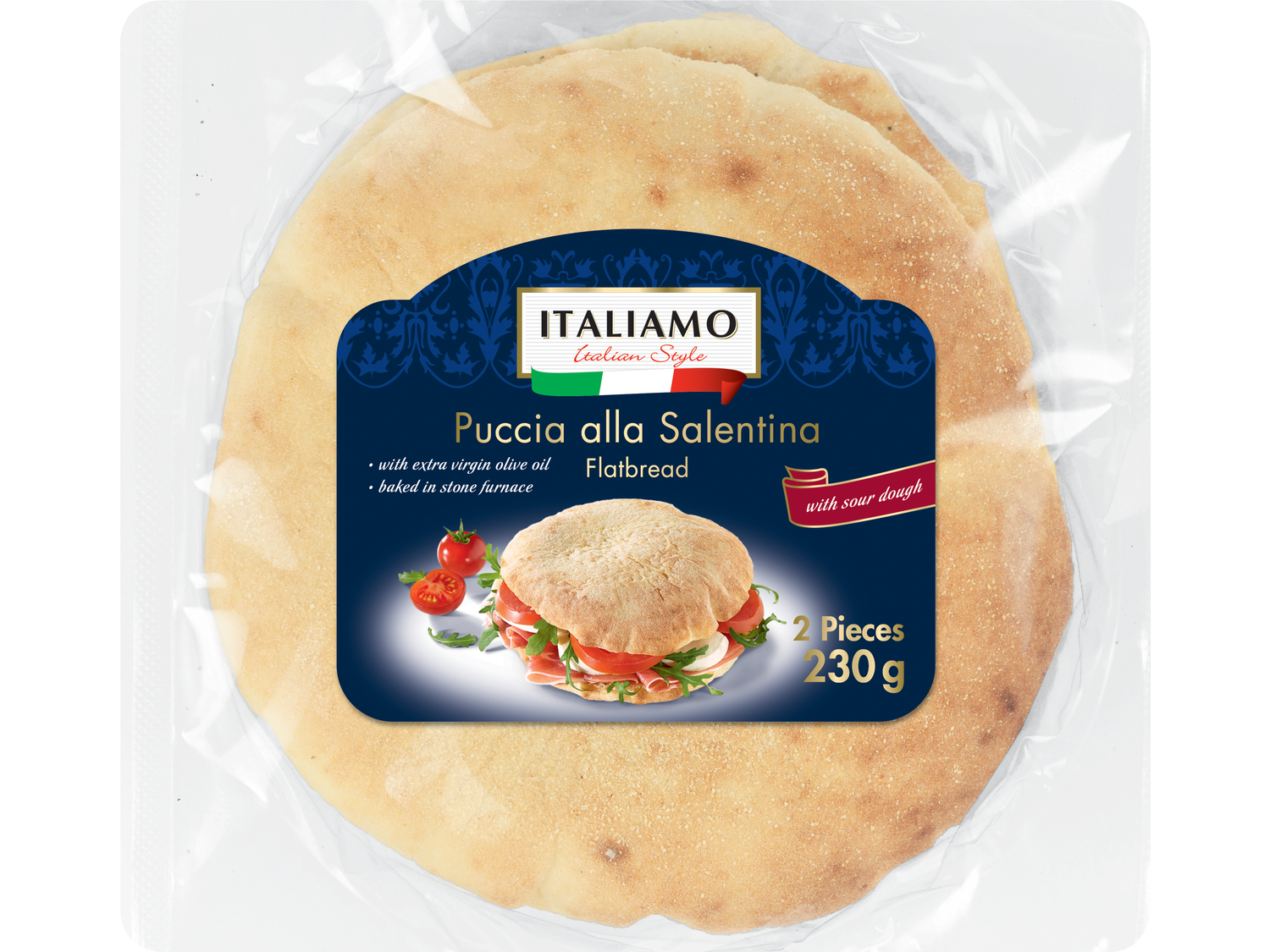 ITALIAMO Puccia alla salentina – włoskie podpłomyki | Lidl