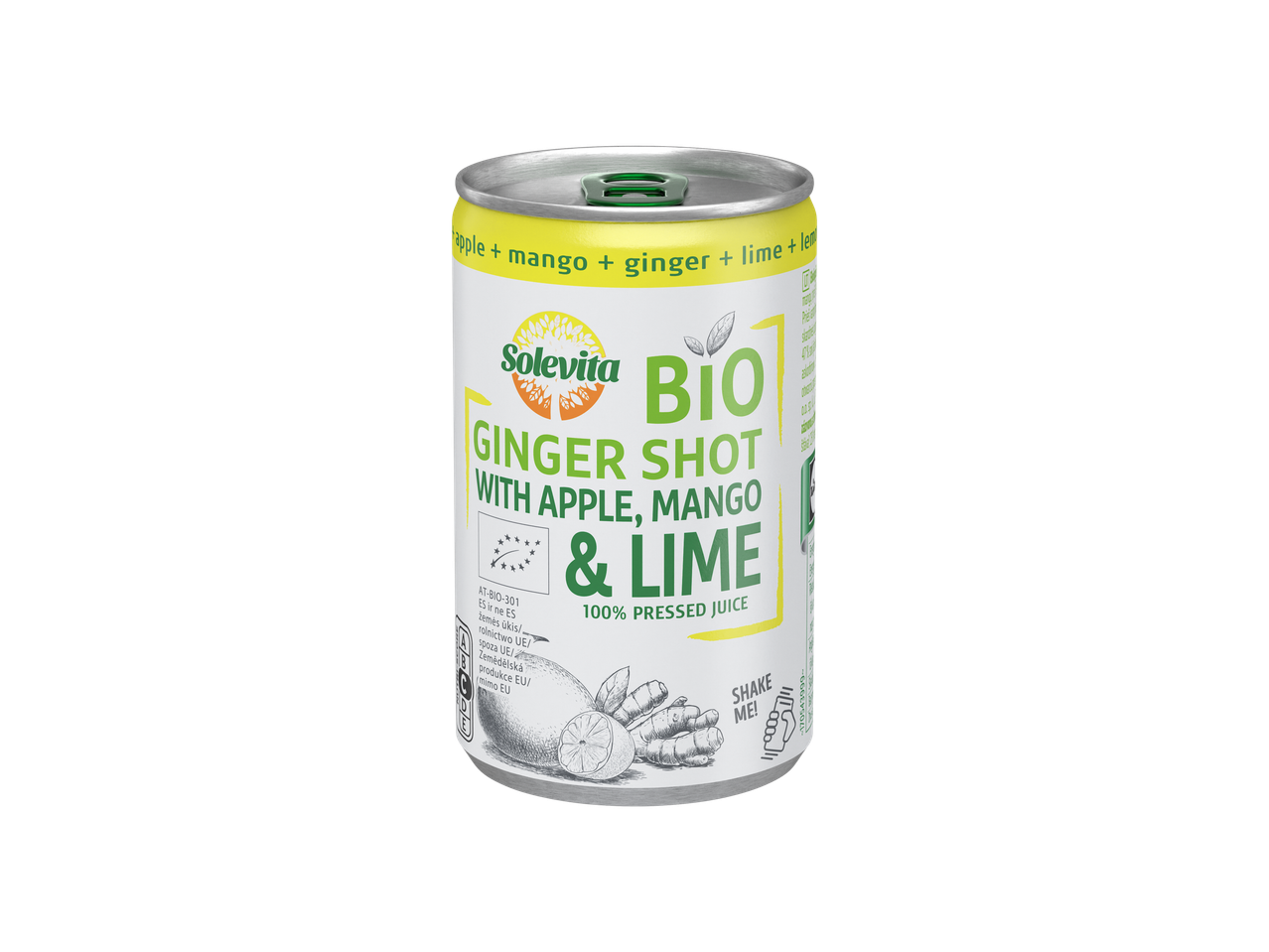 Bio Ginger-Mango-Limeta Shot | Lidl.cz