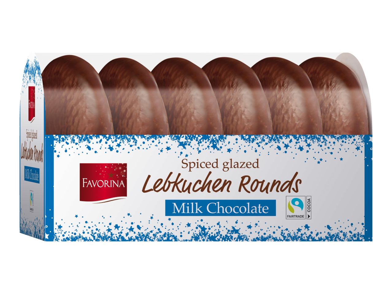 Glazed Lebkuchen Rounds with Milk Chocolate | LIDL