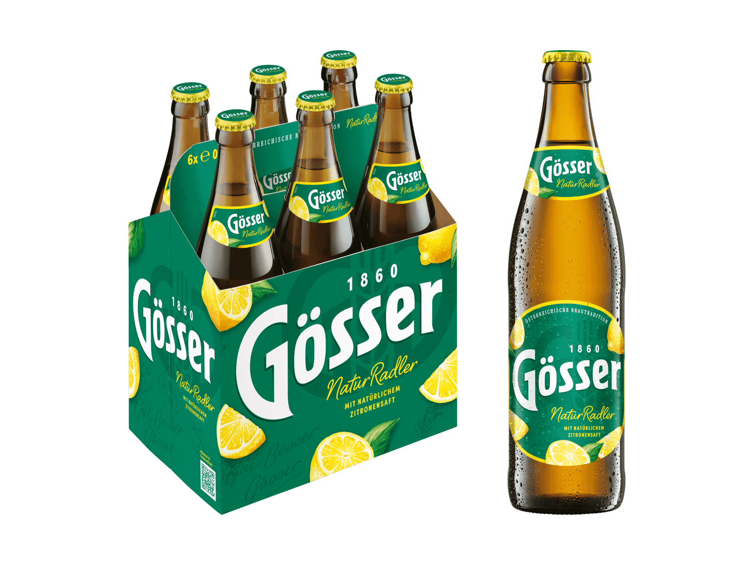 GÖSSER Natur Radler Zitrone | Lidl
