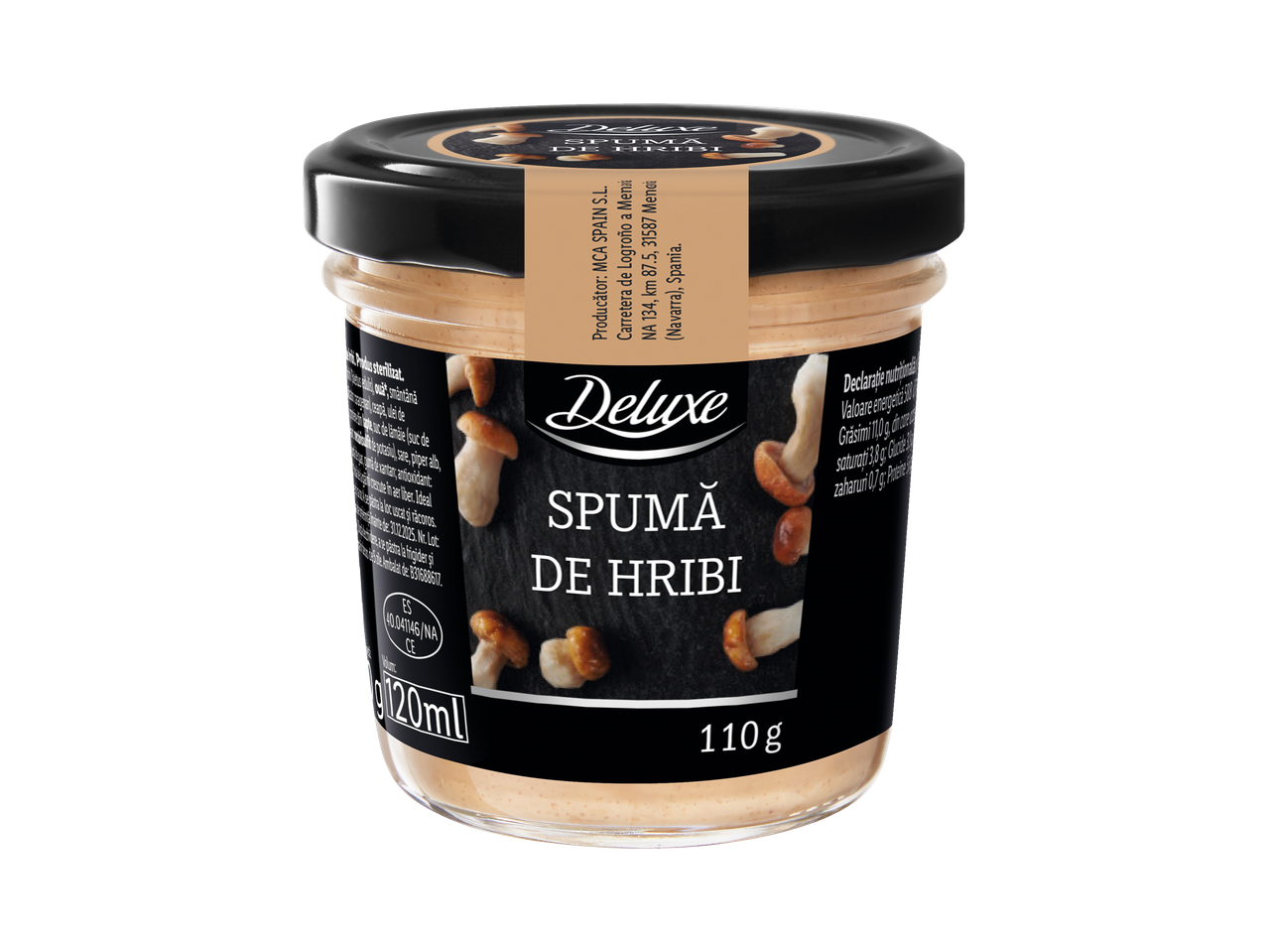 Spumă de hribi / ton alb / homar