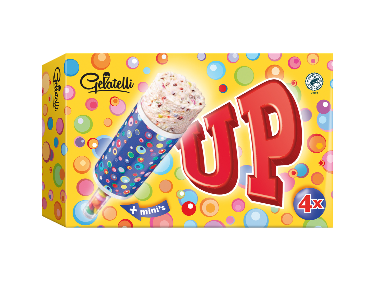 Gelatelli Glace vanille push-up | Lidl