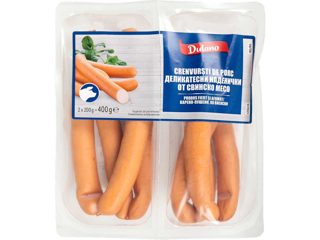 DULANO Crenvurști de porc | Lidl