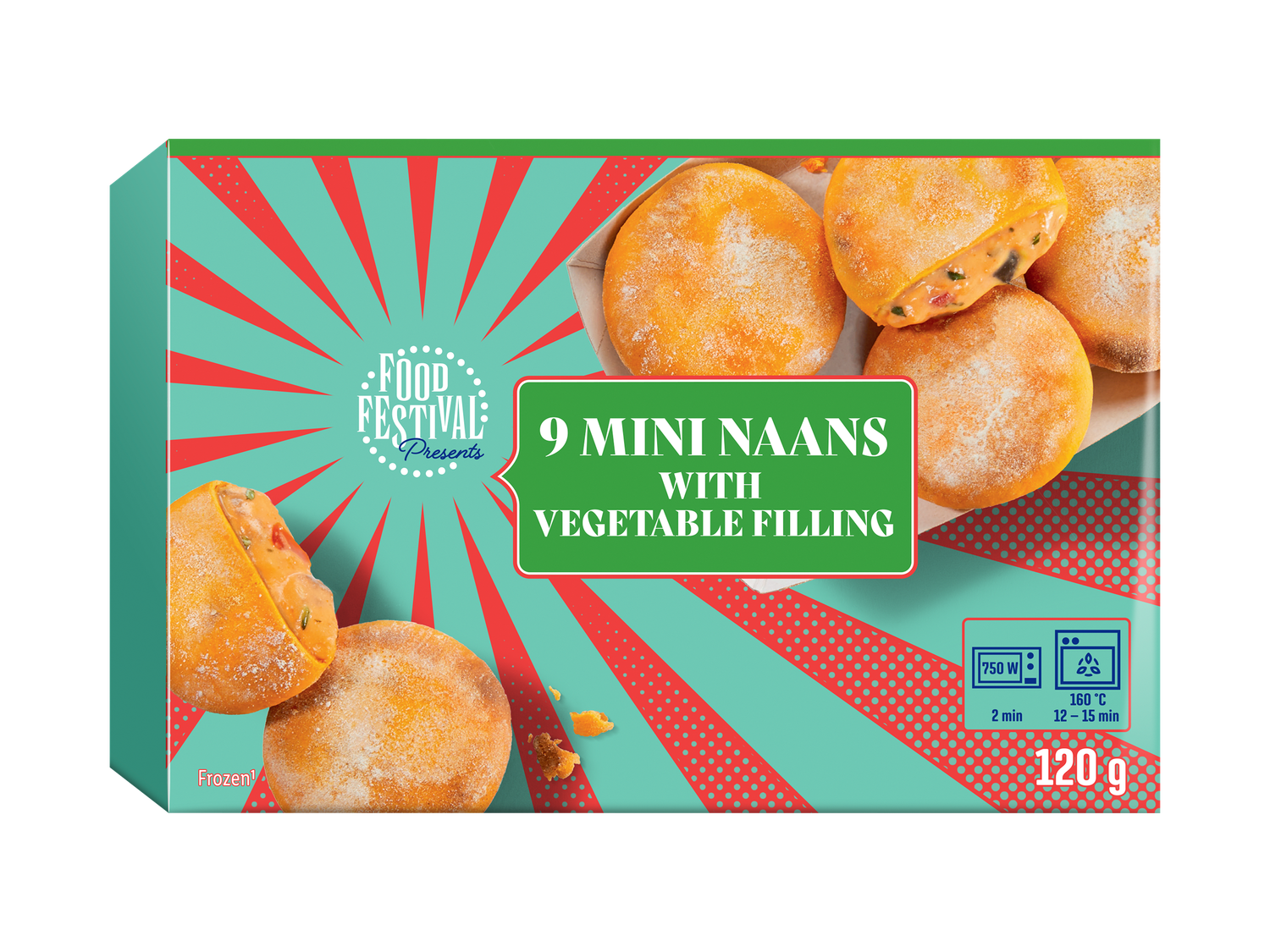 FOOD FESTIVAL Mini Naan assorti | Lidl