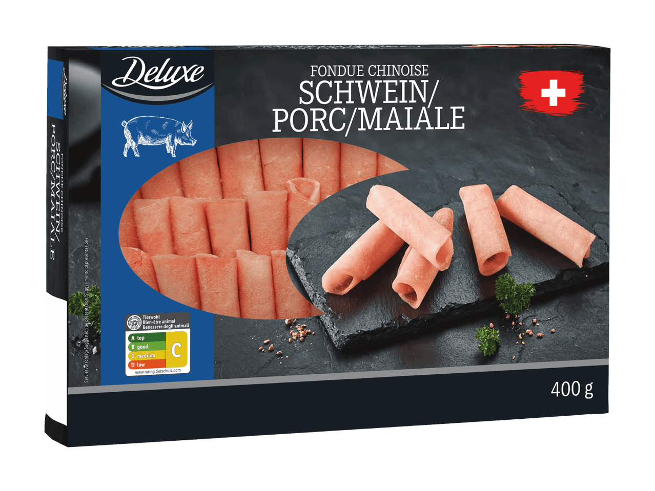 Fondue chinoise de porc