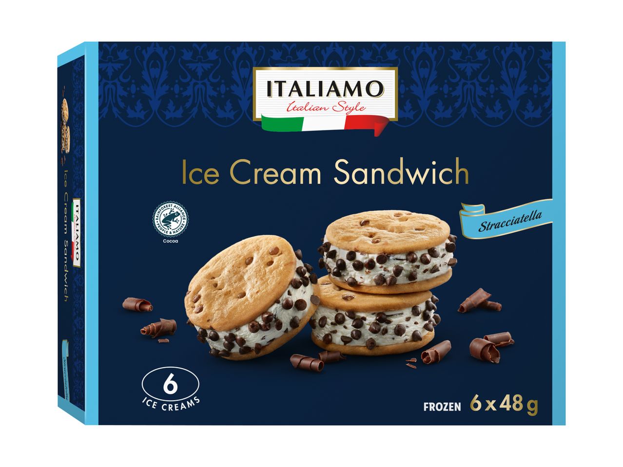 ITALIAMO Ice Cream Biscuit With Filling | Lidl