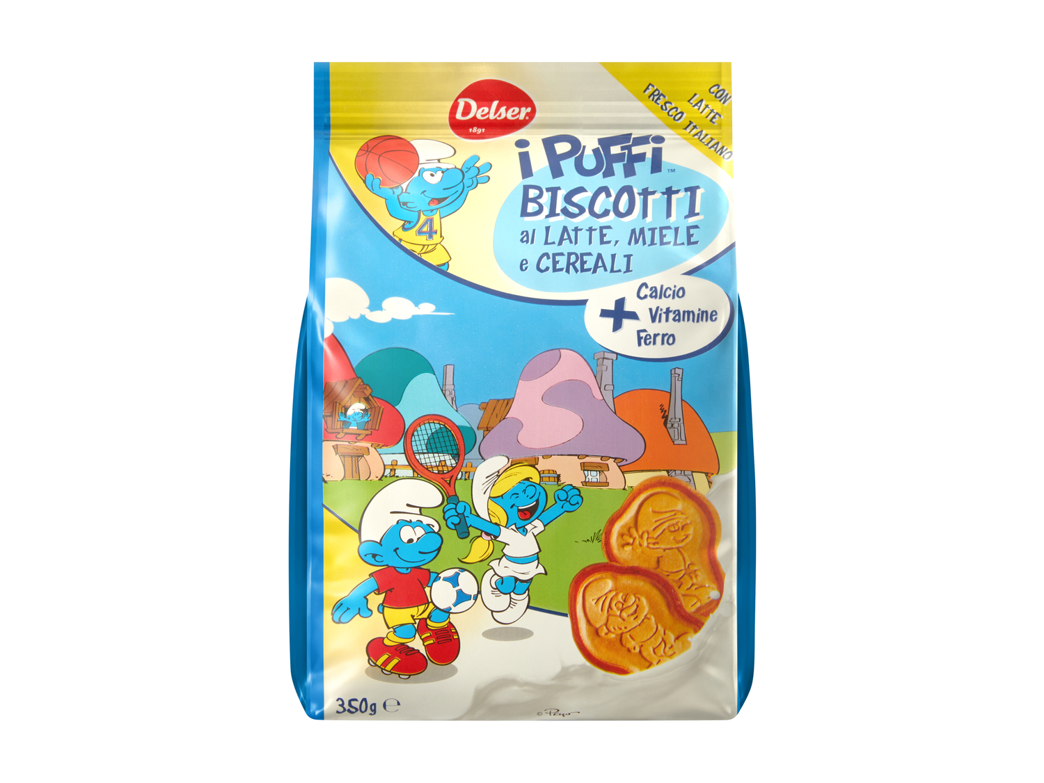 DELSER Biscuiți cu lapte, miere și cereale | Lidl