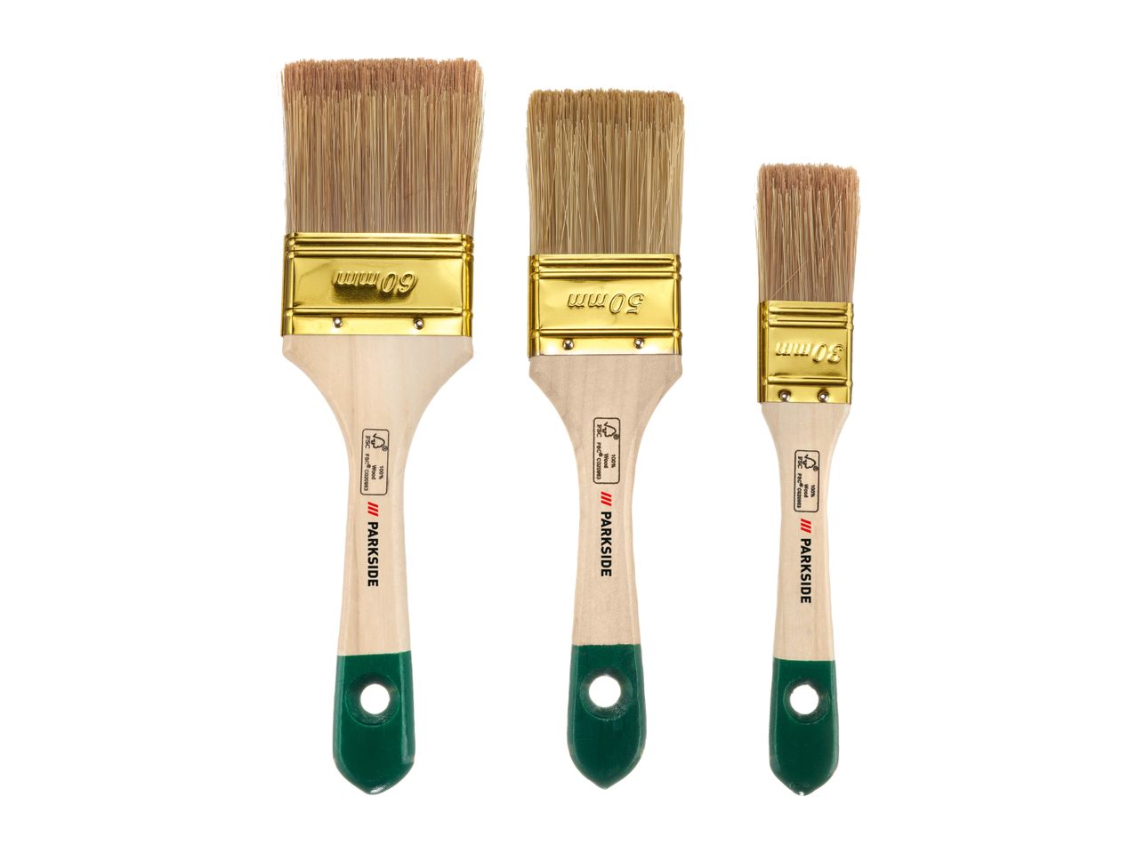 PARKSIDE Solvent Paintbrush Set - 3 Pieces | Lidl