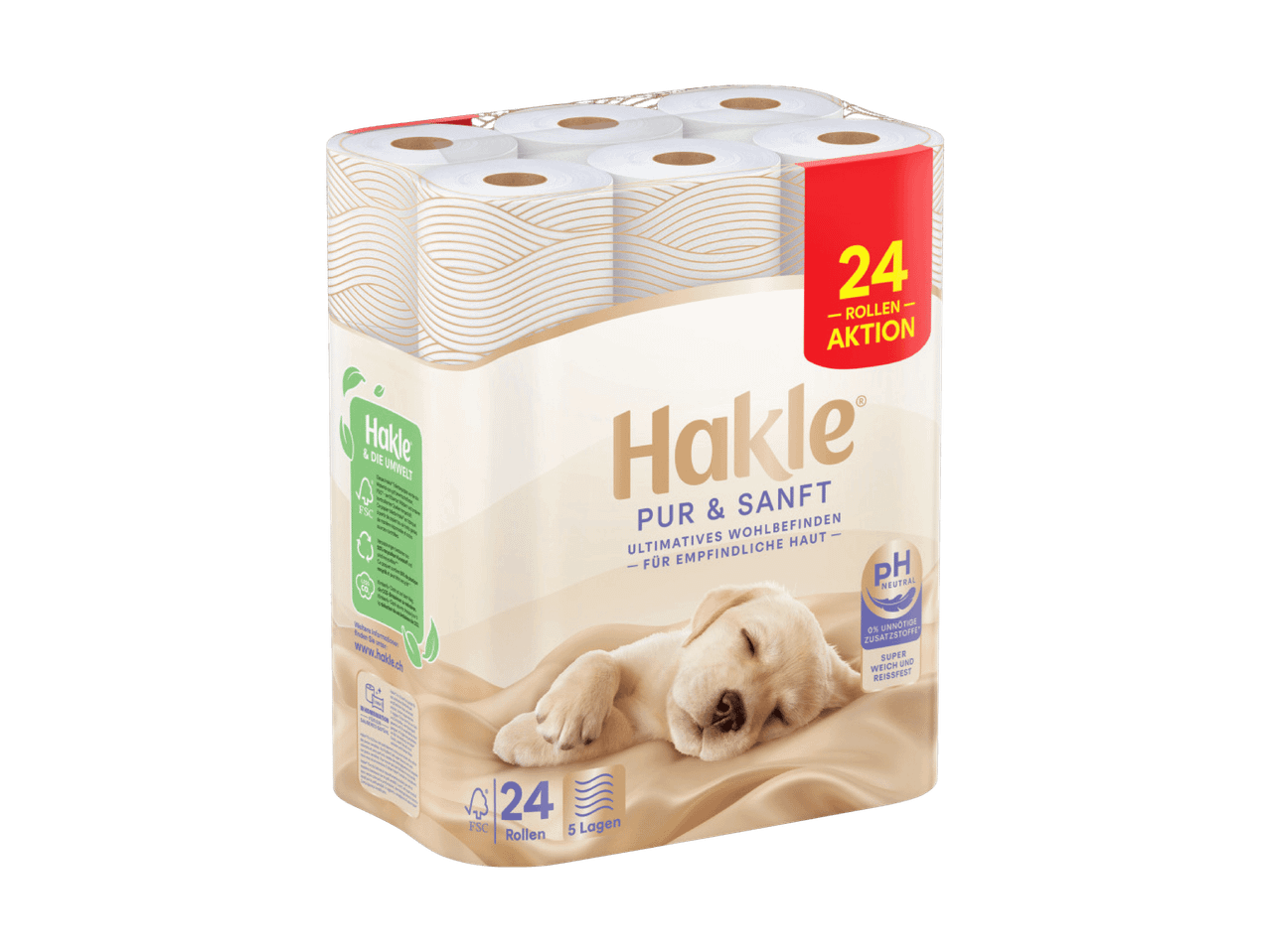 HAKLE Toilettenpapier Pur & Sanft | Lidl
