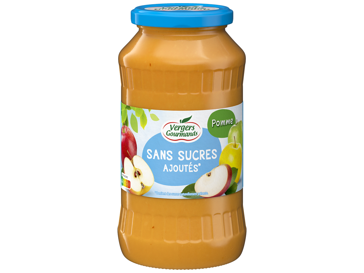 Purée de pommes sans sucres ajoutés