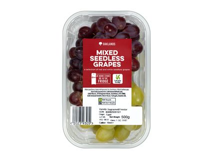 Oaklands Mixed Seedless Grapes | LIDL