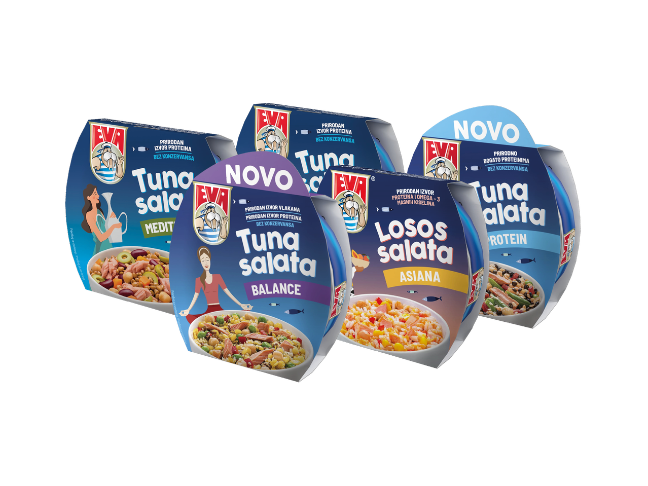 Tuna ili losos salata