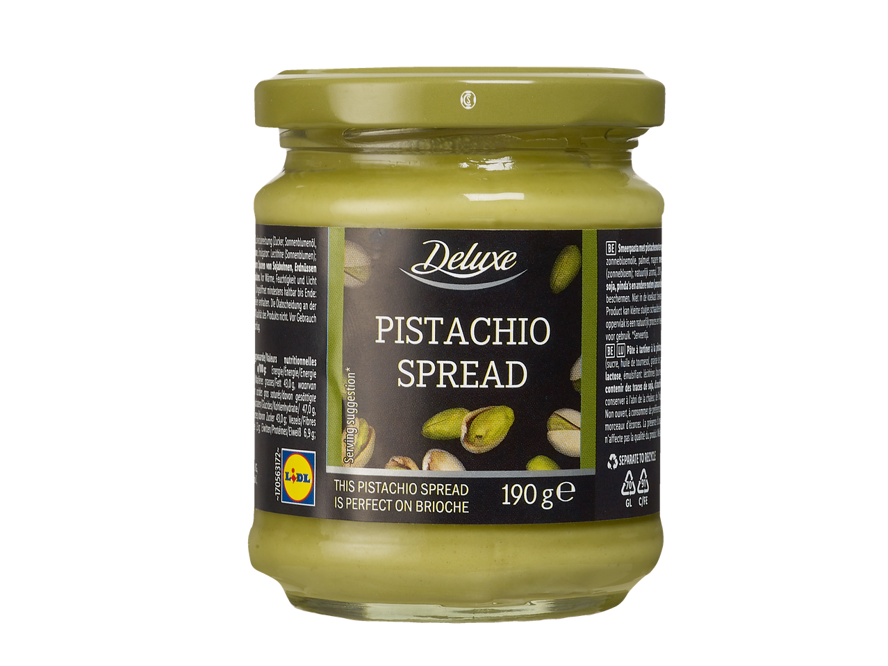 Pate A Tartiner Pistache Lidl