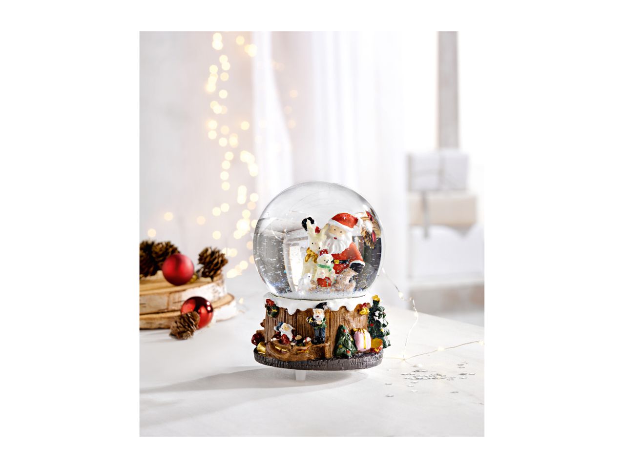 Livarno Home Santa Musical Snow Globe