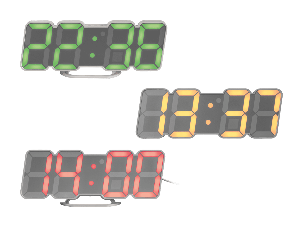 LED-Wand- und Tischuhr