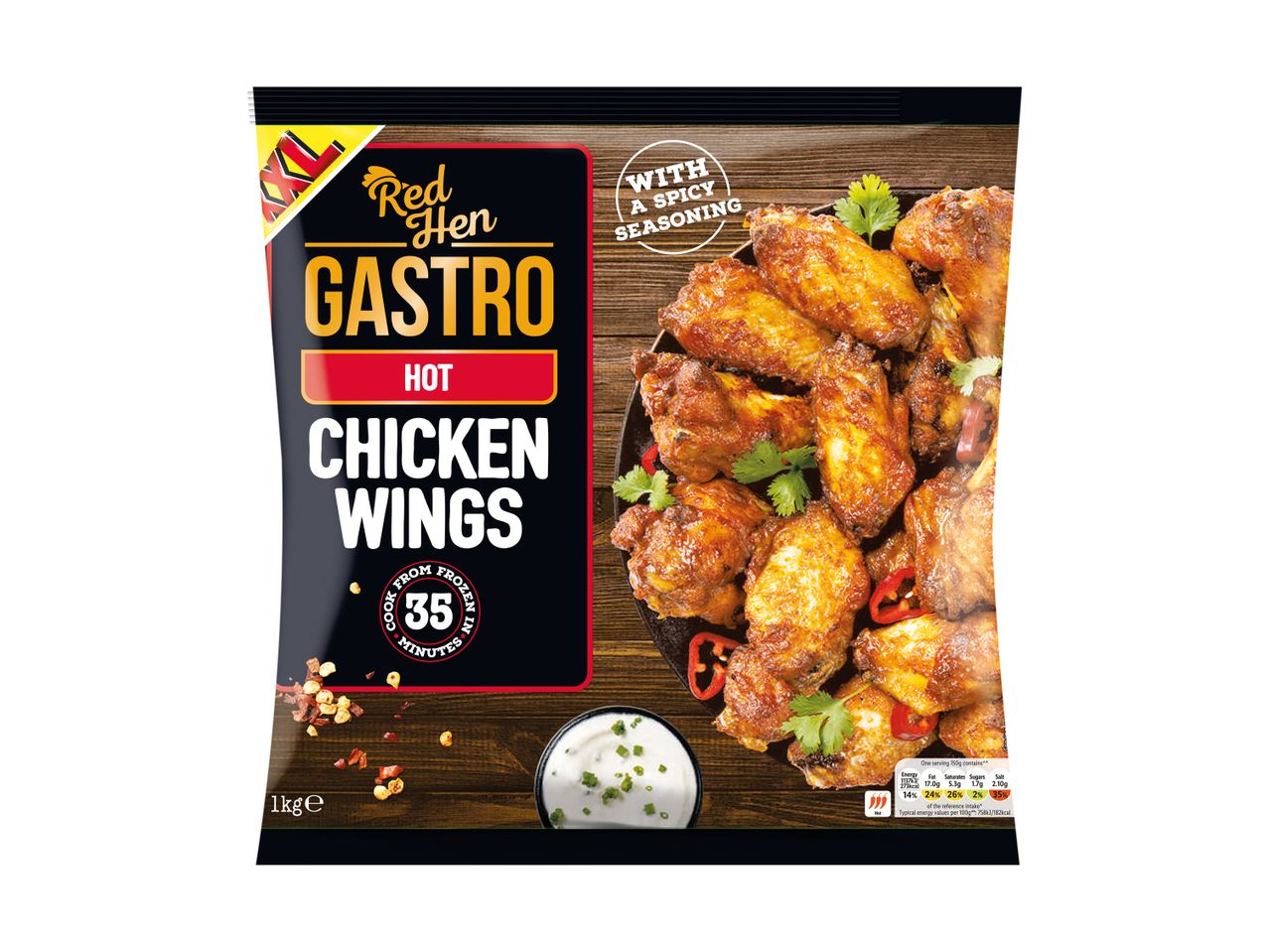 XXL Marinated Chicken Wings