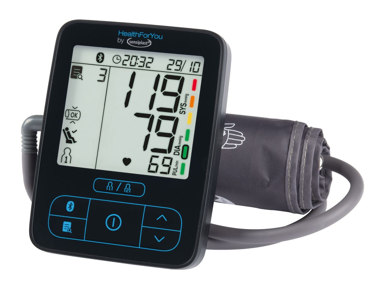 Sensiplast Upper Arm Blood Pressure Monitor