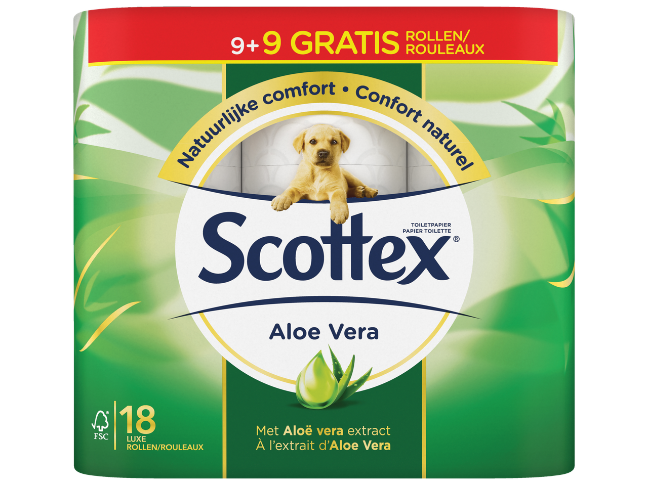 SCOTTEX Papier-toilette aloe vera | Lidl